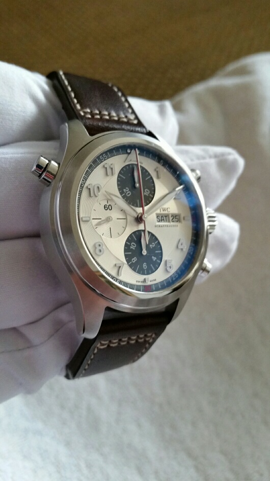 IWC Spitfire Double Chronograph $4,500 | WatchCharts Marketplace