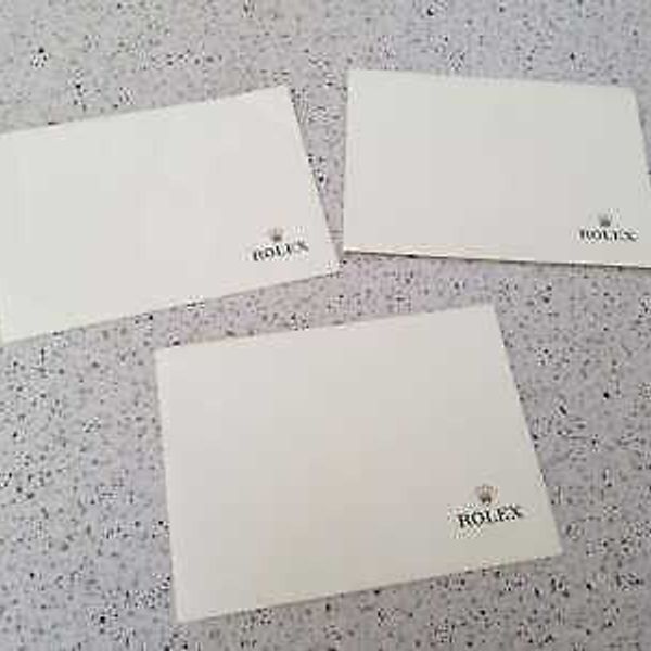 3 original Rolex service centre envelopes receipt letter submariner GMT ...