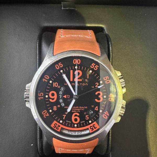 Hamilton Khaki Air Race H776650 Day Automatic Men's Watch | WatchCharts ...