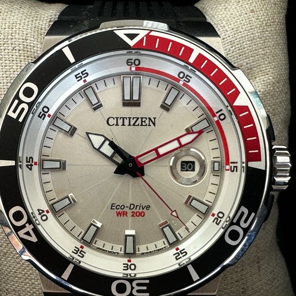 Citizen Eco-Drive Stainless Steel Mens Watch AW1429-00A | WatchCharts ...