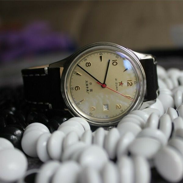 Watch Seagull 1963 Pilot Aviator Watch Chronograph Military Mechanical ...