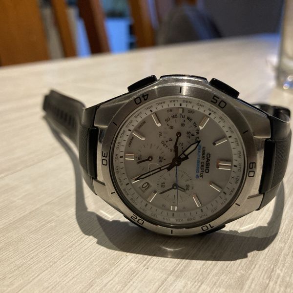 CASIO WAVE CEPTOR Tough Solar Men's Watch | WatchCharts Marketplace