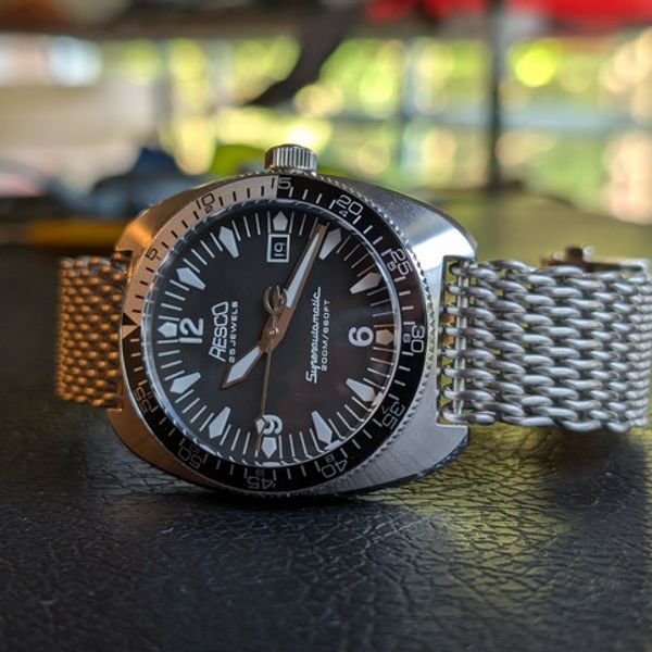 Sold: Resco Instruments Hooper aka: "Jaws" watch | WatchCharts Marketplace