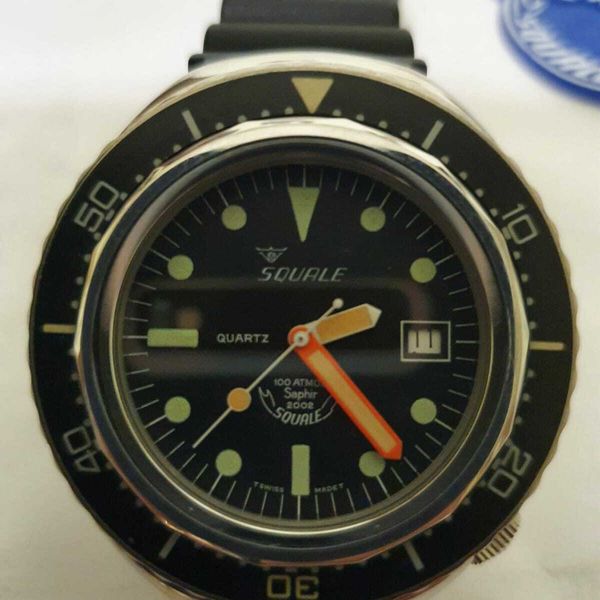 Orologio Watch Vintage Diver Squale 2002 Quartz NOS | WatchCharts ...