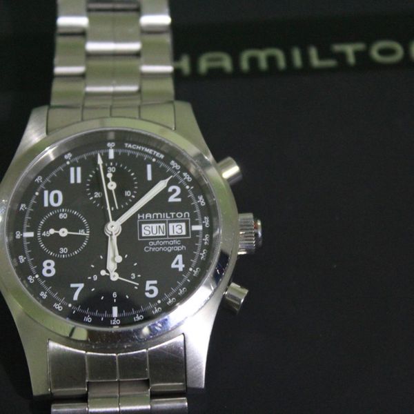 FS: Hamilton Khaki Field H71516137 Automatic Chronograph Watch - Free ...