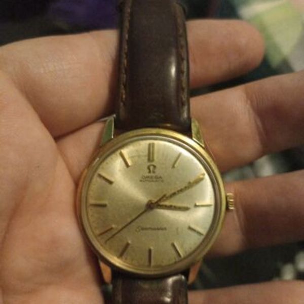 Vintage Omega Seamaster, Leather Strap, Old, Collectable, Vintage ...