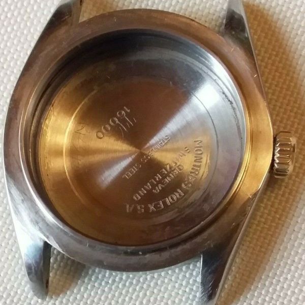 ROLEX OYSTER DATE 16030/16000 CASE & 18K CROWN | WatchCharts Marketplace