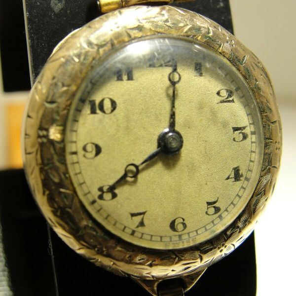 LADIES VINTAGE WADSWORTH WATCH 15 JEWEL 2 ADJ. MANUAL WIND, WRIST WATCH ...
