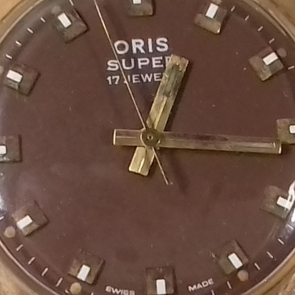 VINTAGE ORIS SUPER 17 JEWELS MENS WATCH GOLD PLATED | WatchCharts ...