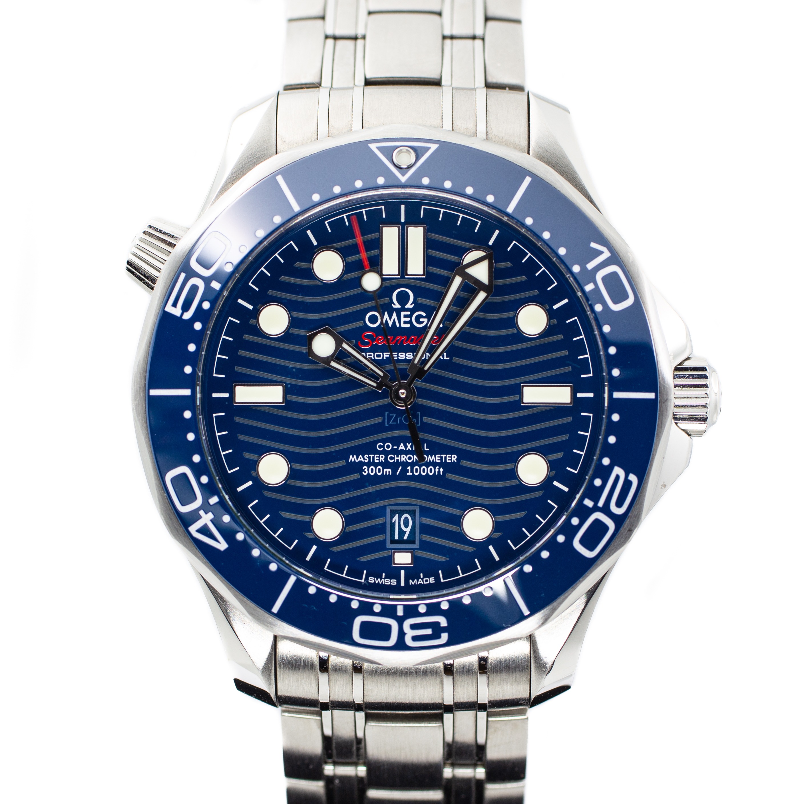 Preowned Omega Seamaster Professional Diver 300m 42mm in Steel Ref: 210 ...