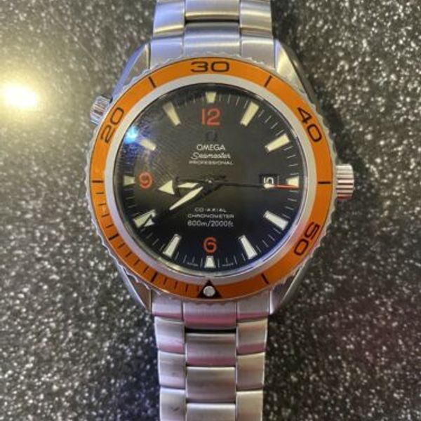 Omega Seamaster Planet Ocean 45.5 mm Silver Case Silver ...