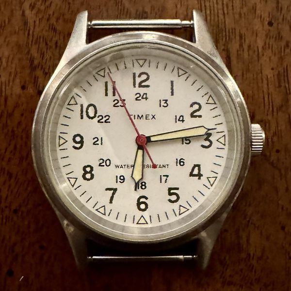 Timex Men’s J Crew Collaboration Military Style Watch Circa 2010 ...