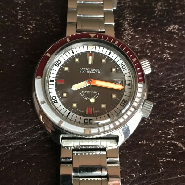 Squale Blandford SA Ocean Diver Supermatic watch | WatchCharts