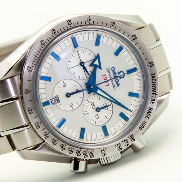 SOLD Omega Speedmaster Broad Arrow Co-Axial Chronograph 1957 ...