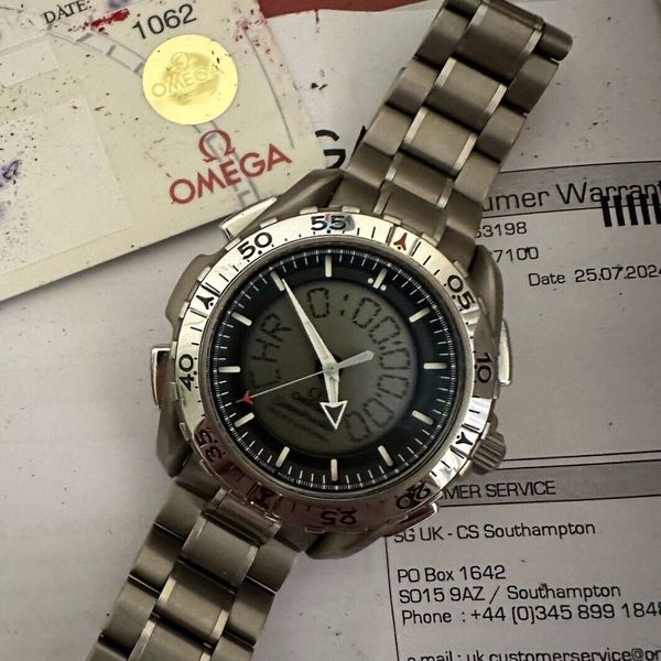 Omega Speedmaster X33 Gen-1 Titanium Mars Watch - Fullset + Serviced ...