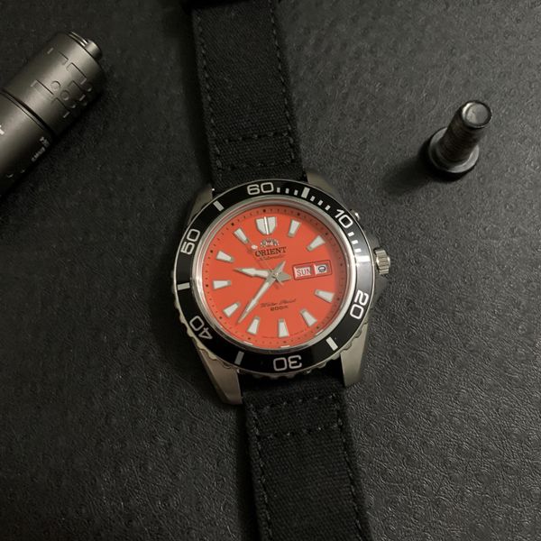 [WTS] Orient Mako XL Orange dial ???? | WatchCharts Marketplace