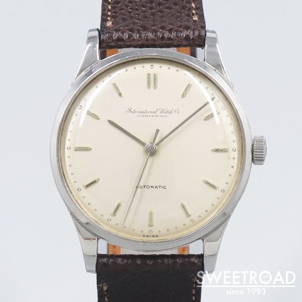 Kawasaki store [IWC] Cursive logo/Cal.853/Made in 1962/w-28334 ...