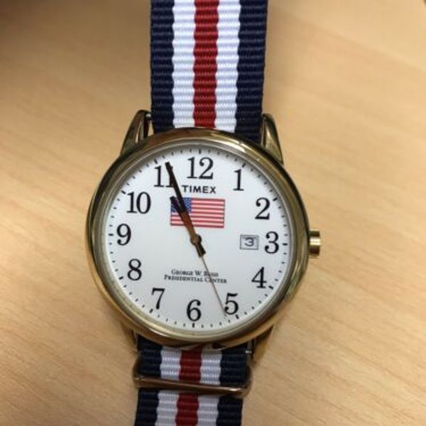 Timex Easy Reader Special Edition George W. Bush Presidential Center ...