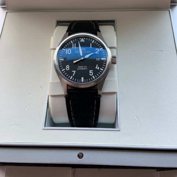 IWC Pilot Mark XVI automatic watch Ref.IW3255-01 - With box and papers ...