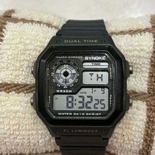 Casio Royale Style - Mens Womens Graphite Grey Gray Digital Watch ...