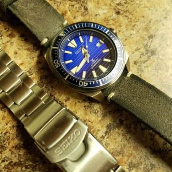 Seiko Samurai "Save The Ocean Edition" SRPC23 Mens Automatic Watch ...