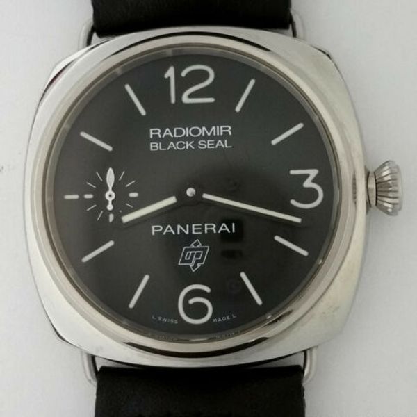 Panerai PAM00380 PAM 380 Black Navy Seal Wrist Watch w Papers | WatchCharts