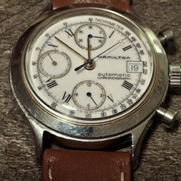 Hamilton Automatic Chronograph 9940 Wristwatch Watch | WatchCharts ...