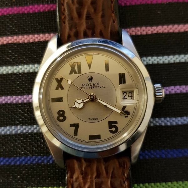 ROLEX OYSTER TUDOR CALIFORNIA DIAL VINTAGE RARE WATCH | WatchCharts ...