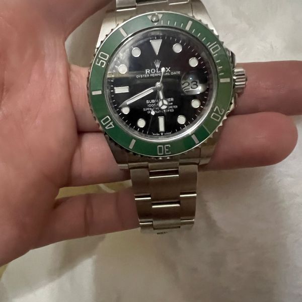 SALE Rolex Starbucks 126610LV???? | WatchCharts Marketplace