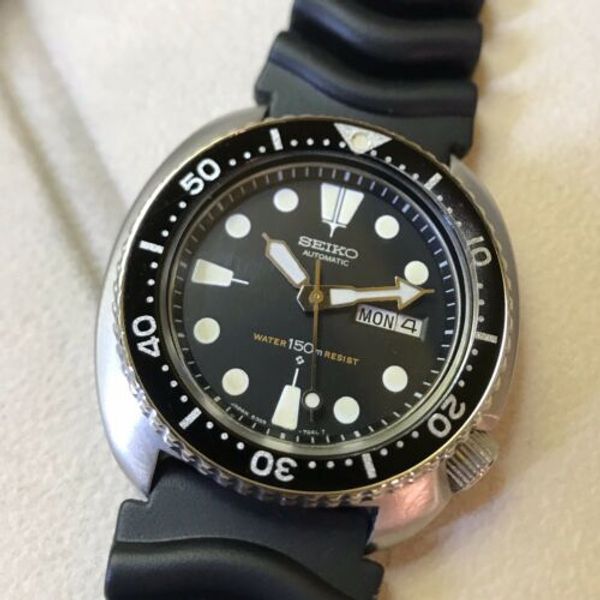 Seiko Diver Vintage Automatic 6309-7049 SUWA 704L T Water Resist 150m: Serviced | WatchCharts ...