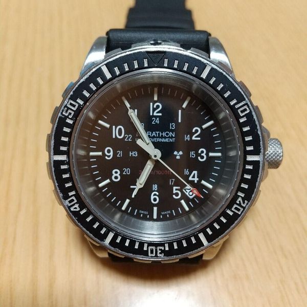 MARATHON QUARTZ TSAR 300m 41mm Men's Watch USED | WatchCharts Marketplace