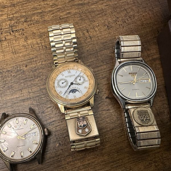 United Parcel Service UPS Wittnauer 25 Year Safe Driving Quartz Watch ...