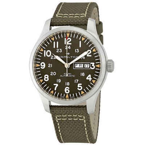 Hamilton Khaki Field Automatic Grey Dial Men's Watch H70535081 ...