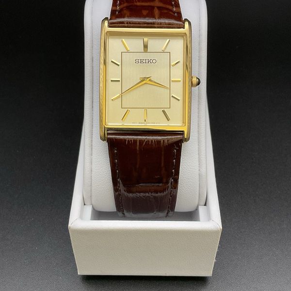 Seiko Essentials Champagne Men's Watch - SWR064 | WatchCharts Marketplace