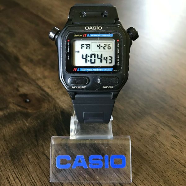 RARE Vintage 1989 Casio SW-200 Digital Stopwatch Watch Made in Japan ...