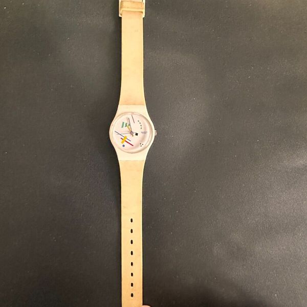 1984 Ultra Rare Swatch Lady Swiss Made Watch for Women, Rare Swatch ...