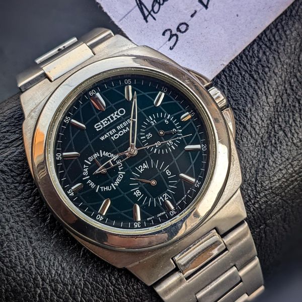 [WTS] Seiko Discovery style Men's Watch 5Y89-0Af0 Rare Triple sub dial ...