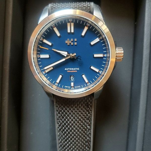 Christopher Ward C63 Sealander Blue dial in 39mm | WatchCharts Marketplace