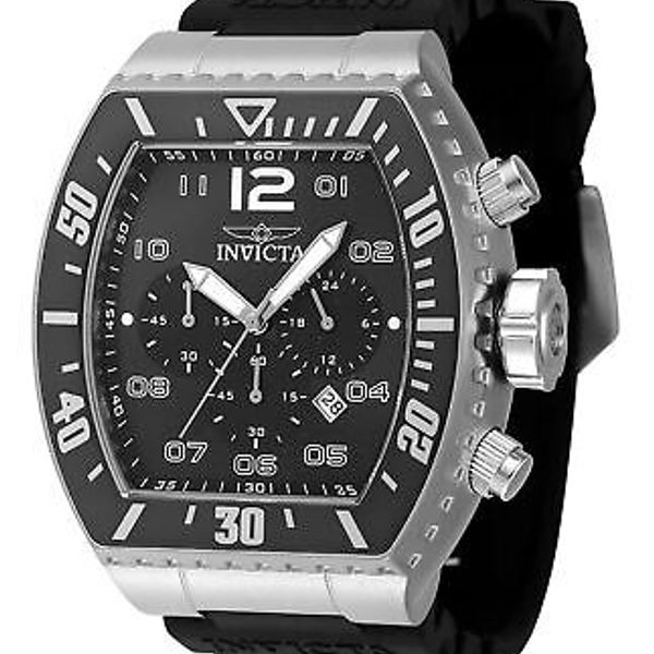 Invicta Pro Diver Black Dial Quartz Diver's 100M Men's Watch 47282 ...