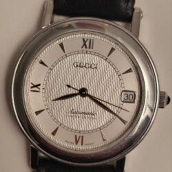 WRISTWATCH, Gucci, Limited edition 7400, automatic, date, steel ...