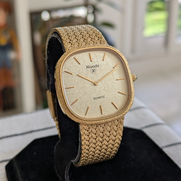 Nouvelle annonceMontre élégante, dress watch - Nivada quartz - cadran ...