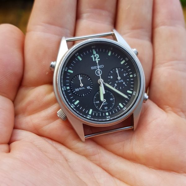 SOLD Seiko Gen 1 1990 7A28, Gulf War | WatchCharts Marketplace