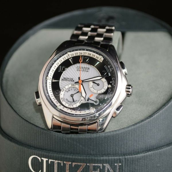Citizen CALIBRE 9000 minute repeater Men's Watch g900 T009379 ECO DRIVE ...