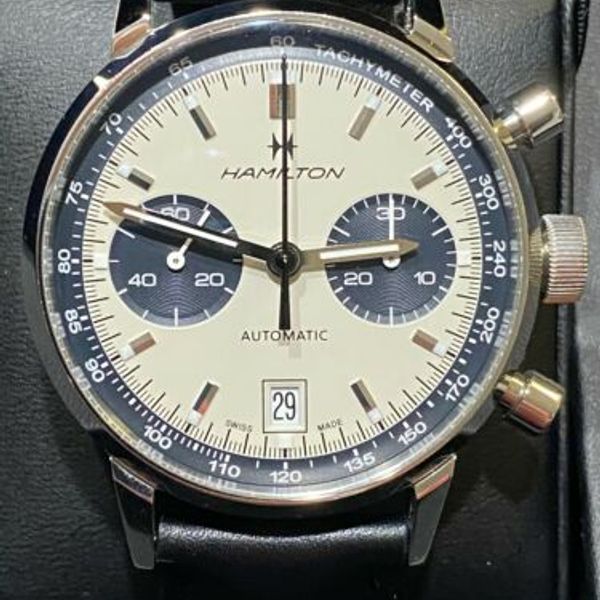 Hamilton Intra-Matic Automatic Chronograph Men's Watch H38416711 ...