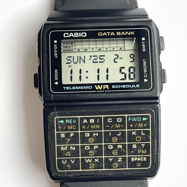 Casio Data Bank Men's Wristwatch WR DBC -61 (US only) | WatchCharts ...