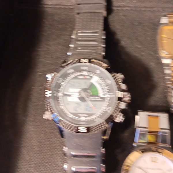 Mens Watch Lot Seiko Mk Fossil Bulova Sports Watch Some Needs Battery ...