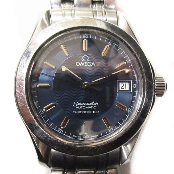 [Used] Omega OMEGA SEAMASTER Seamaster self-winding chronometer watch ...