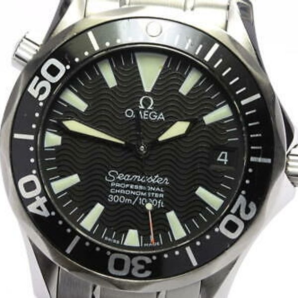 OMEGA Seamaster 300 2252.50 Black Dial Automatic Boy's Watch_543314 ...