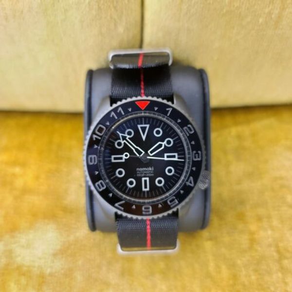 Seiko SKX BLACKOUT moded Watch - Built From Ground Up - NATO Strap ...