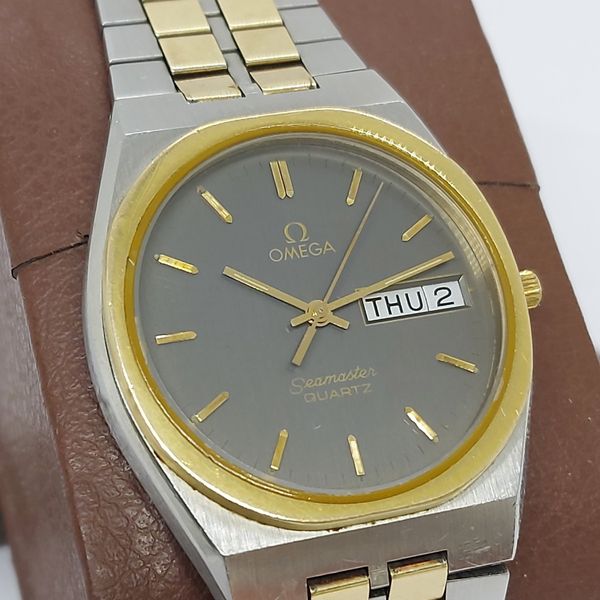 Vintage 1980 Omega Seamaster 1425 Quartz 32mm Men's Watch Swiss Made ...